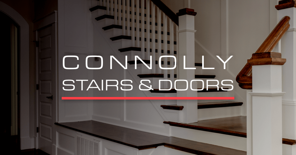 Open Riser Walnut Stairs With Recessed Glass | Showcase